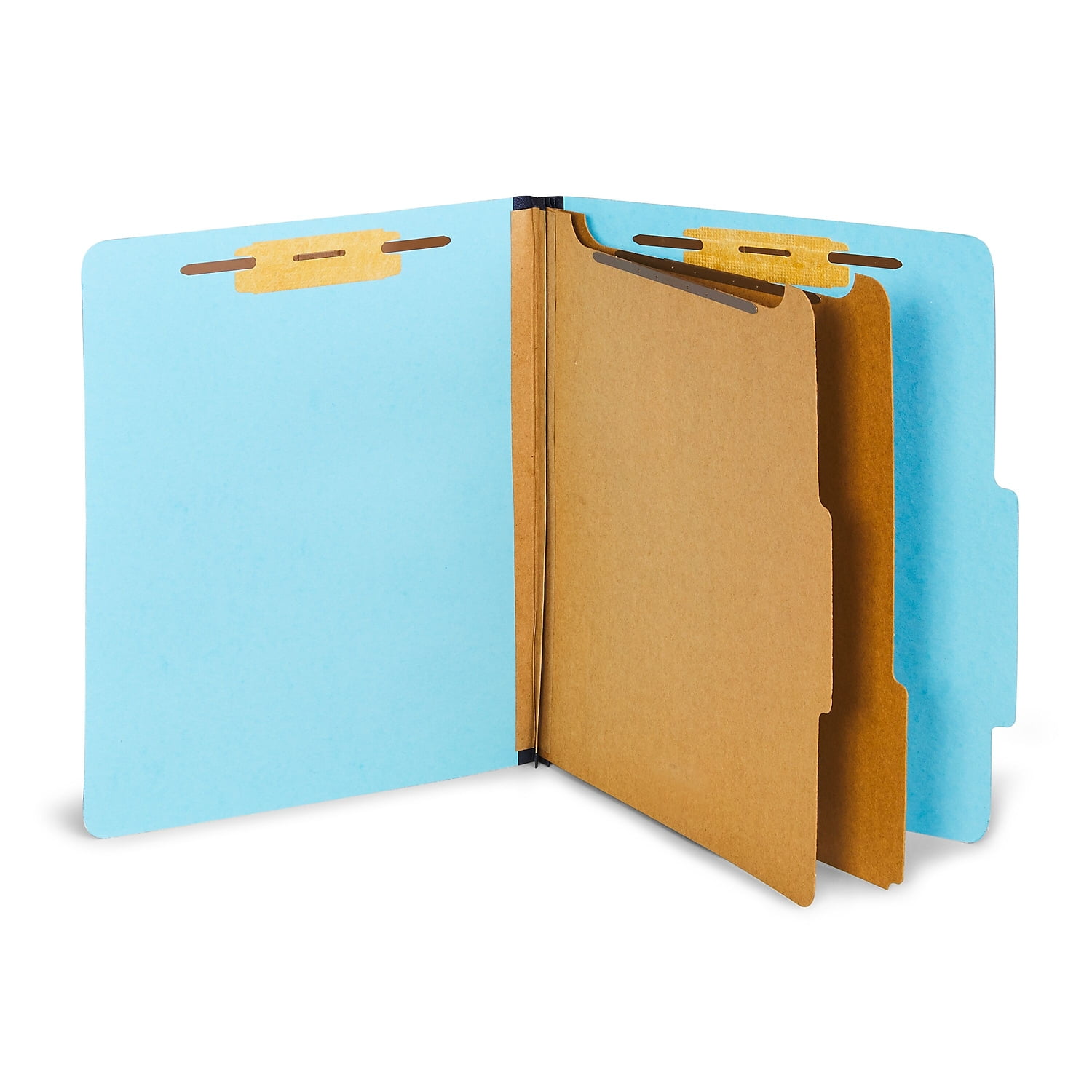 Staples 100% Recycled Pressboard Classification Folder 2-Dividers 2.5 ...