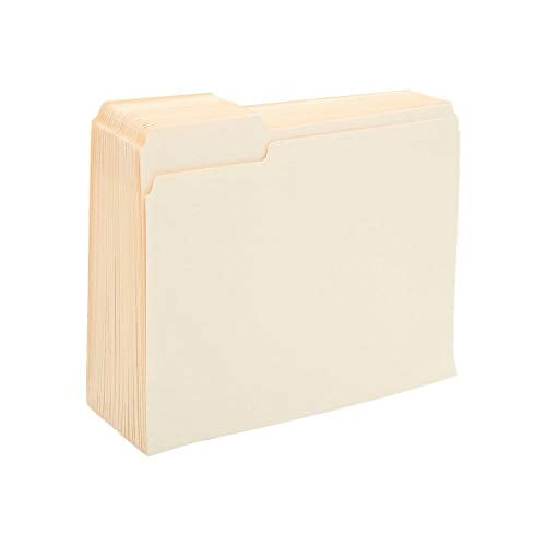 Staples 116749 File Folders, Left Side Tab, Letter Size Manila 100/Box ...