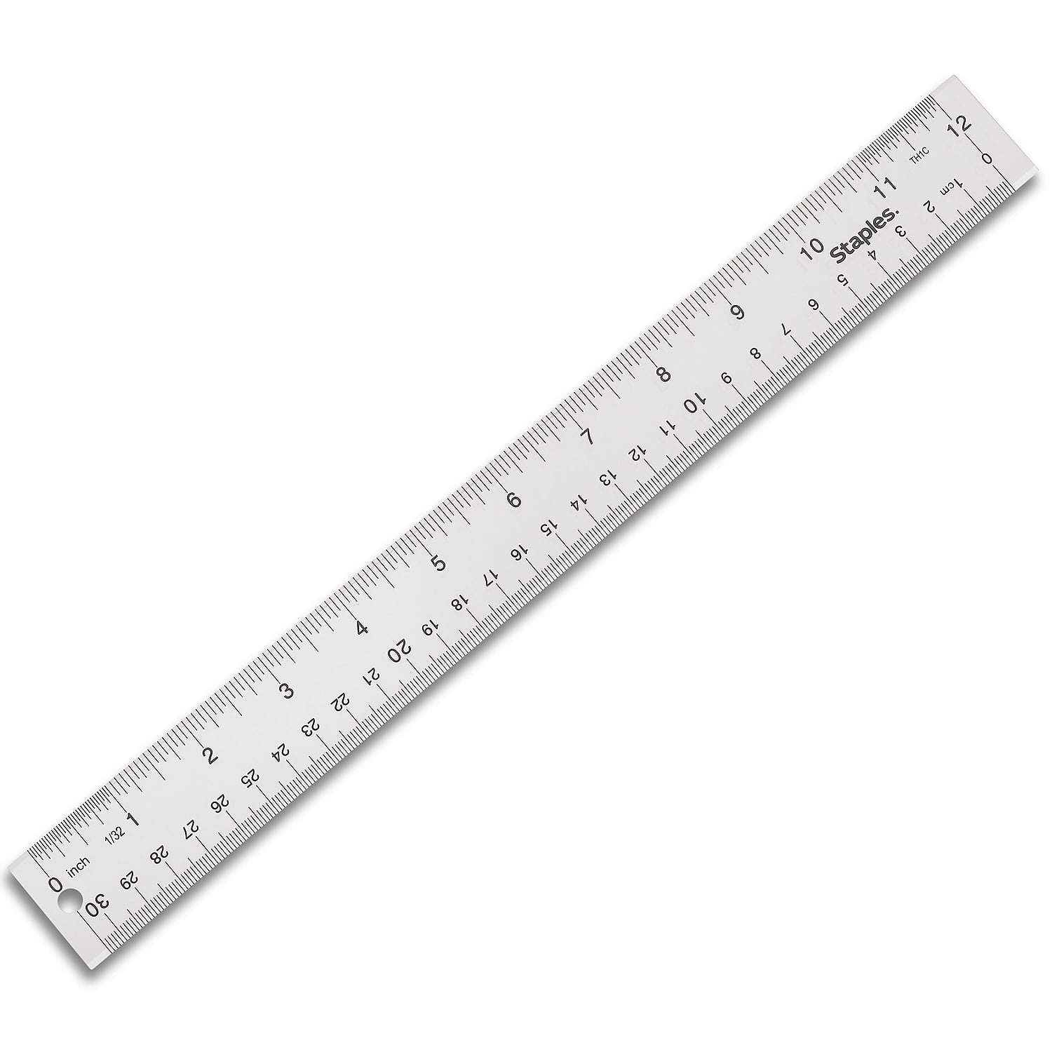 Staples 12" Imperial/Metric Scales Ruler (51882-CC) 2772895 - Walmart.com