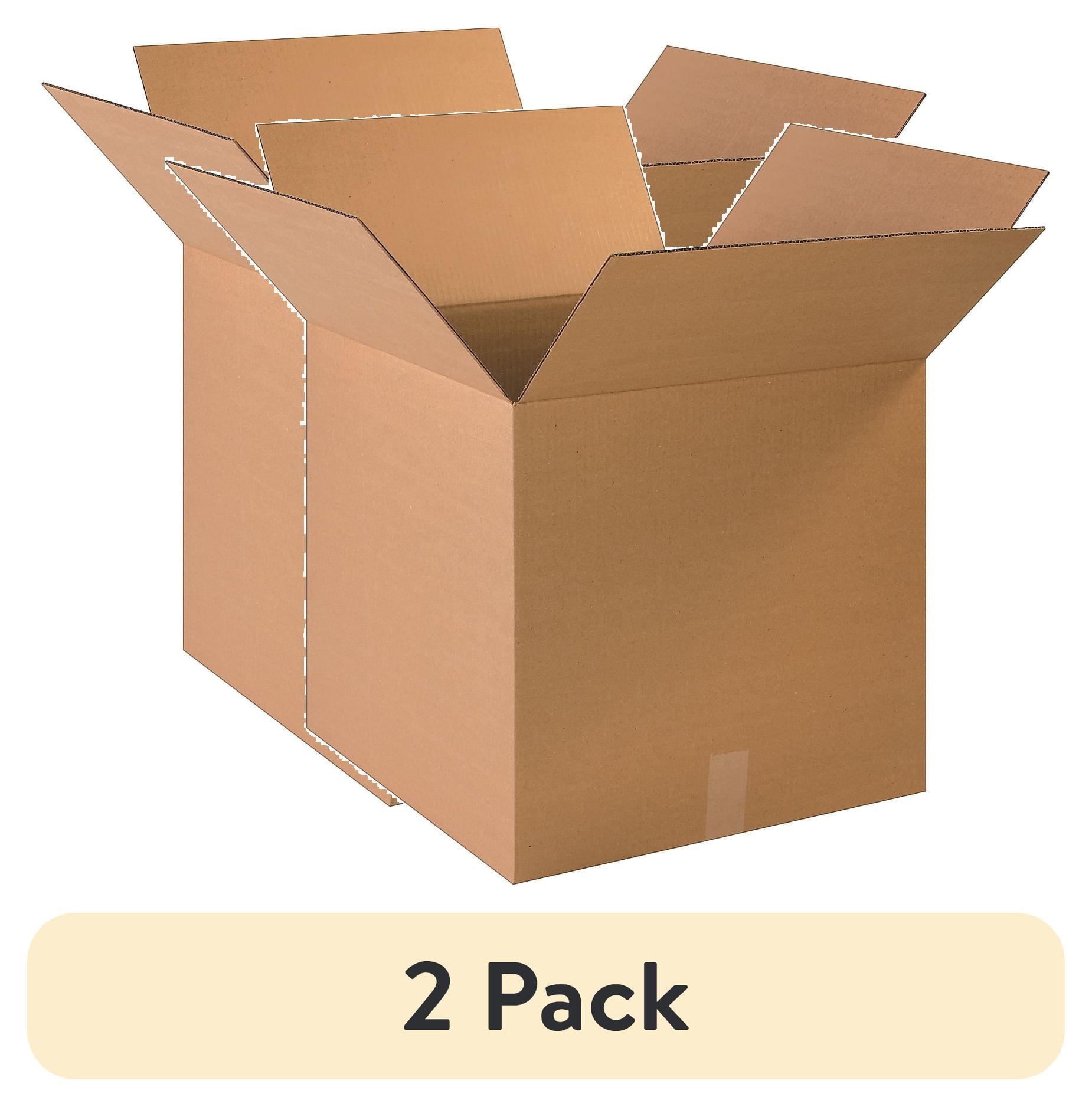 (2 pack) Staples 19" x 19" x 19" Shipping Boxes 32 ECT Brown 10/Bundle ...