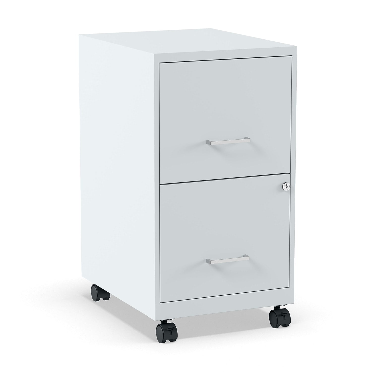 Staples 2-Drawer Vertical File Cabinet, ST60053-CC, Locking Letter ...