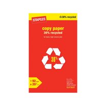 "Staples Legal Size Copy Paper, 8.5"" x 14"", 20 lbs, 92 Brightness ...