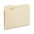 Staples 30% Recycled File Folders 1/3-Cut Tab Letter Size Manilla 100 ...