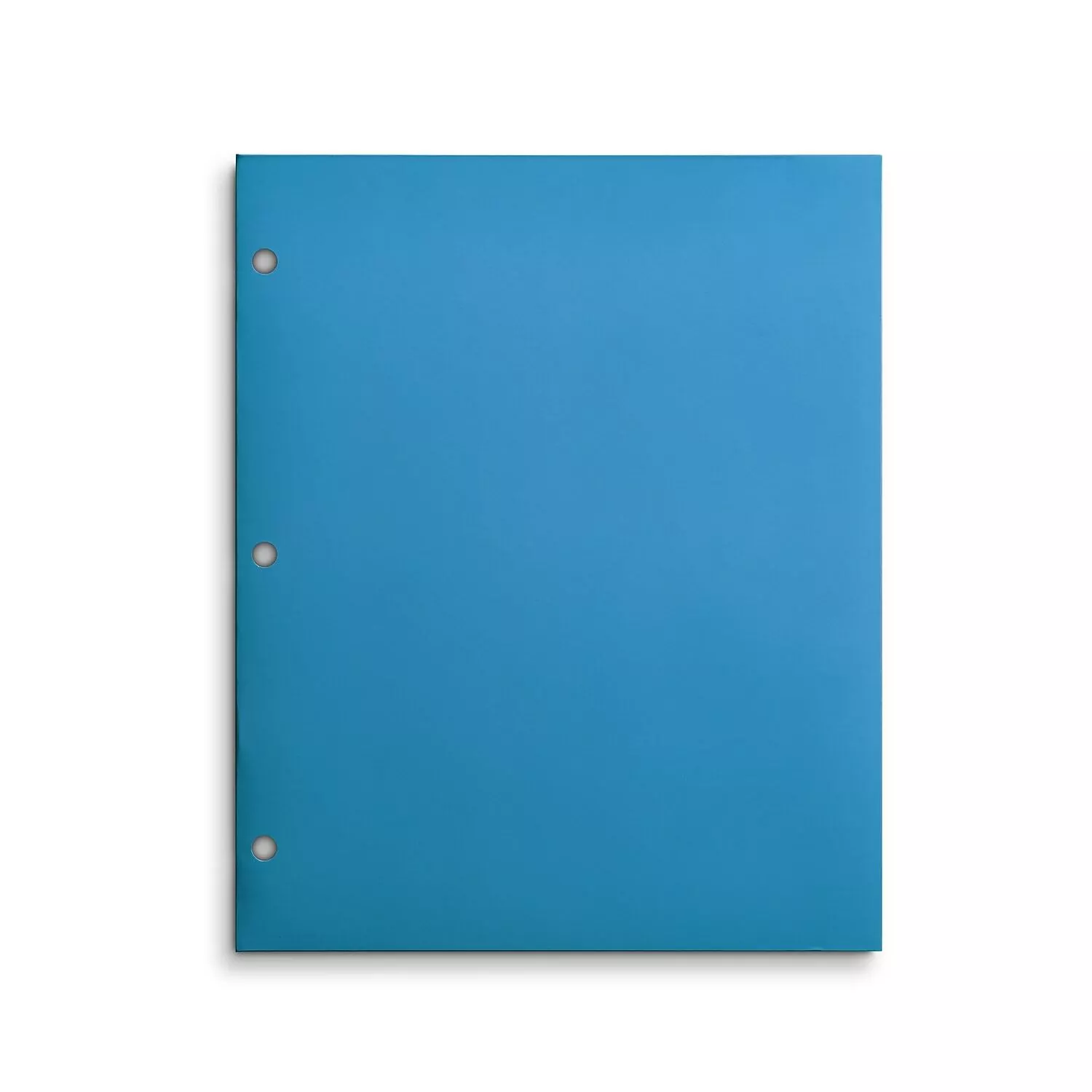 Staples 4-Pocket 3-Hole Punched Presentation Folder Blue 56213-CC ...
