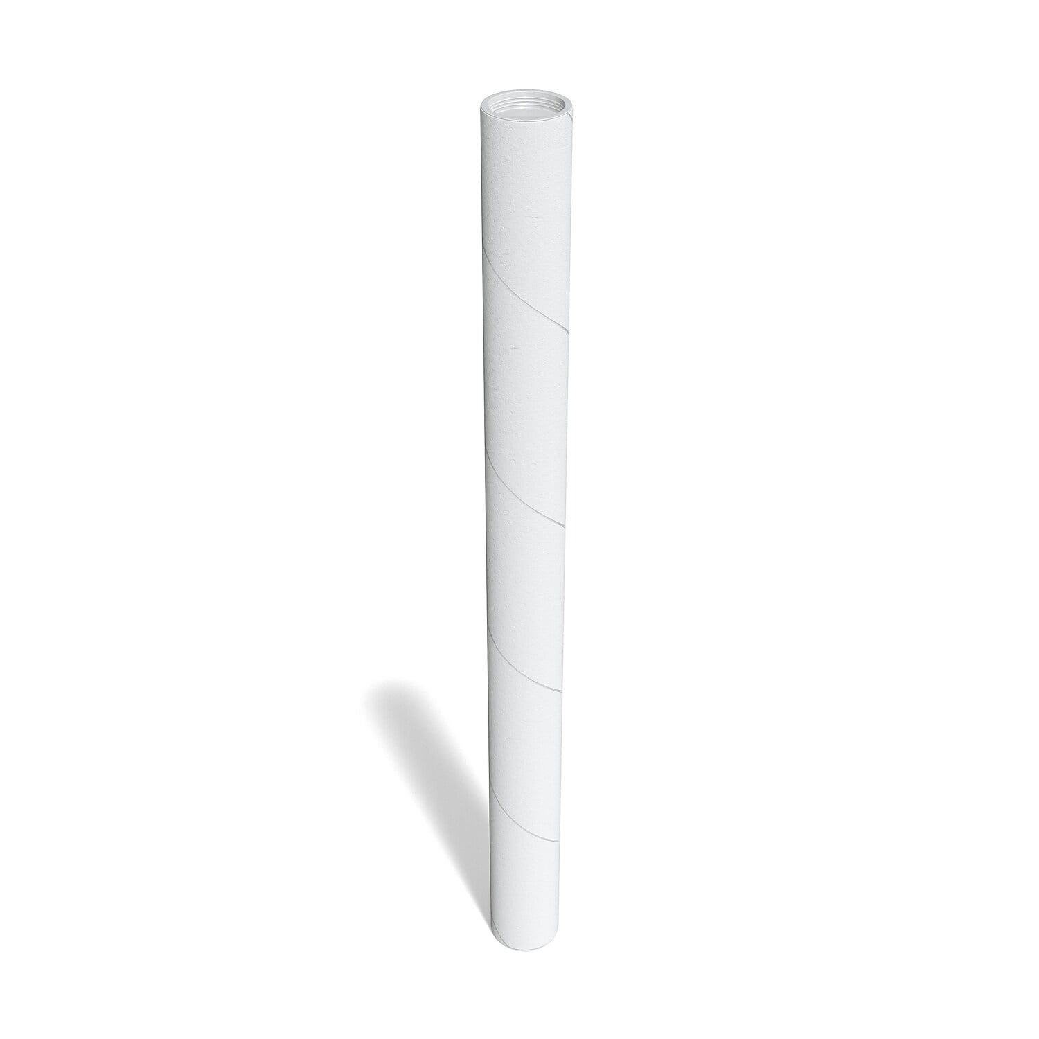 Staples 4" x 36" Snap Cap Mailing Tube White (ZSTAP40368W) H-3638 ...