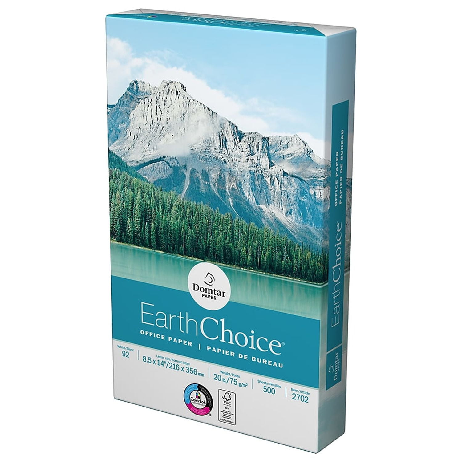 Staples 8.5" x 14" Paper 20 lbs 92 Brightness 500/RM 10 RM/CT ( 2702/ ...