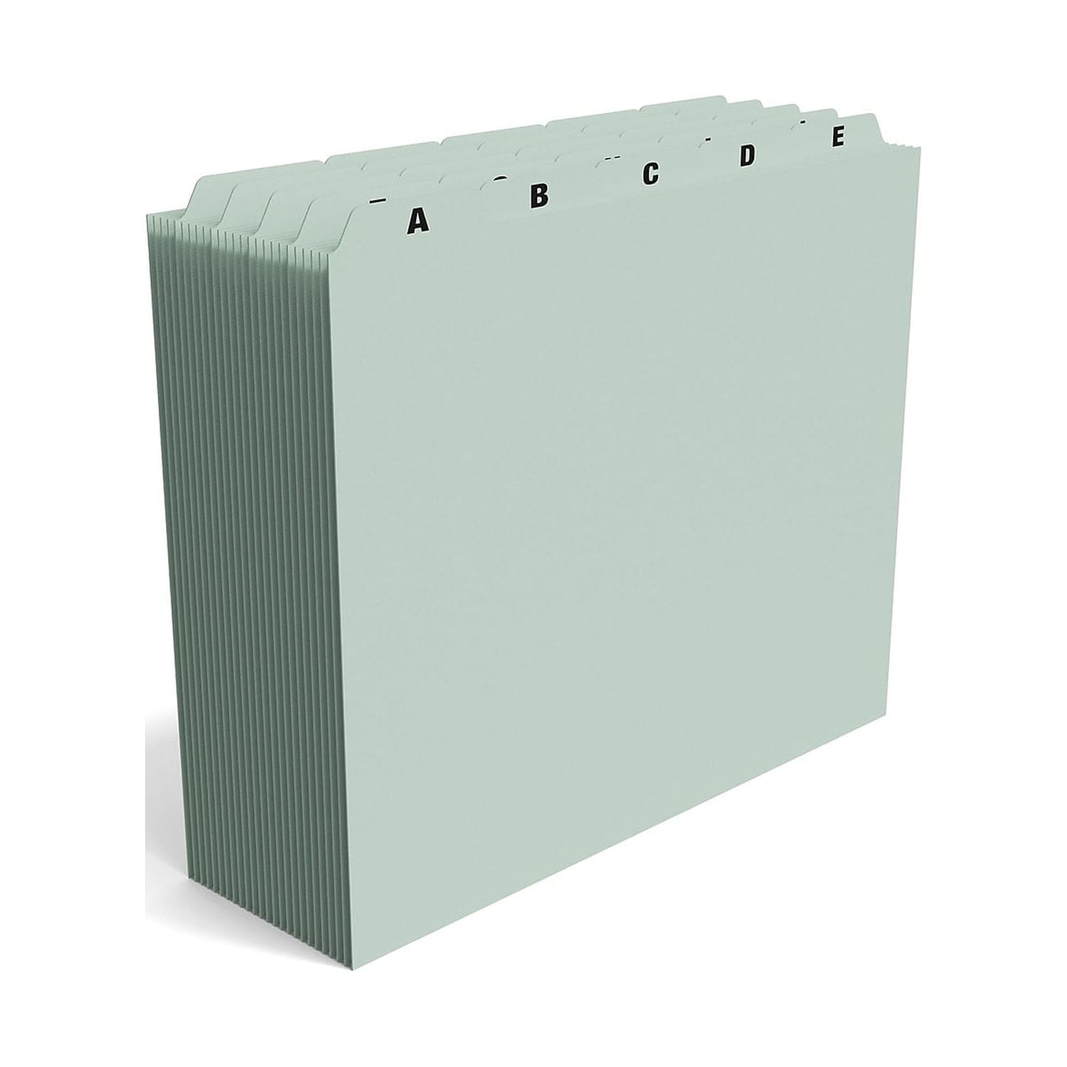 Staples A-Z Index File Guide Letter Light Green 25/Set (TR118273 ...