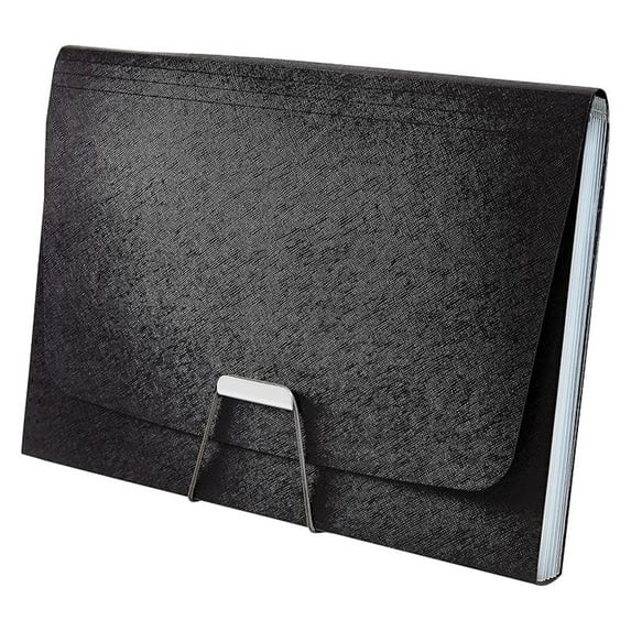 Staples Accordion File 7-Pocket, Letter Size - Black, 3 Pack ...