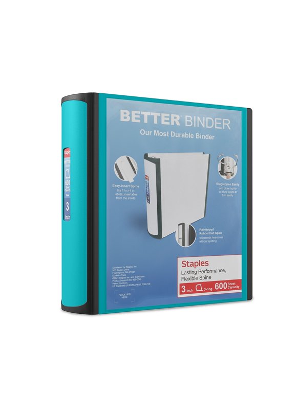 3+ Inch Binders in Binder by Ring Size - Walmart.com