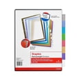 Staples Better Print & Apply Label Plastic Div. 8-Tab Asst Colors Set ...