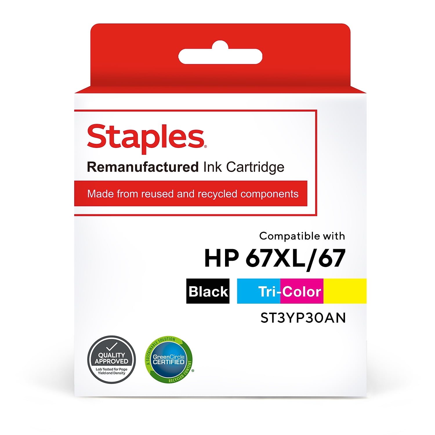 Staples Color Ink