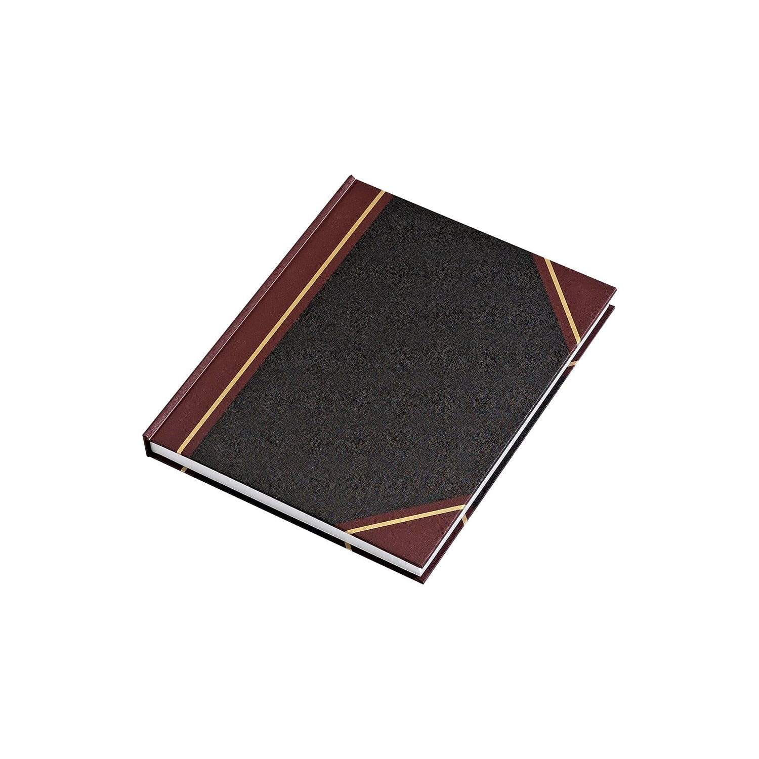 "Staples Record Keeping Black Journal Book 10-7/16"" x 8-3/8"", 300 ...