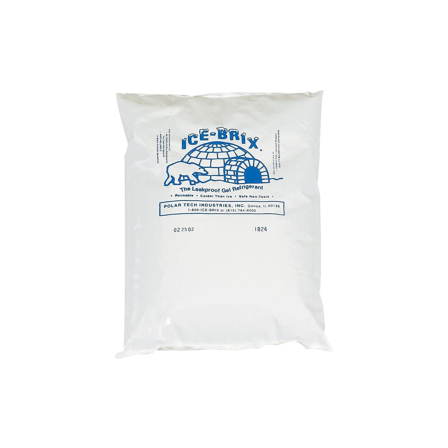 Staples Box Partners Ice-Brix Refrigerant Cold Packs IB8BPD - Walmart.com