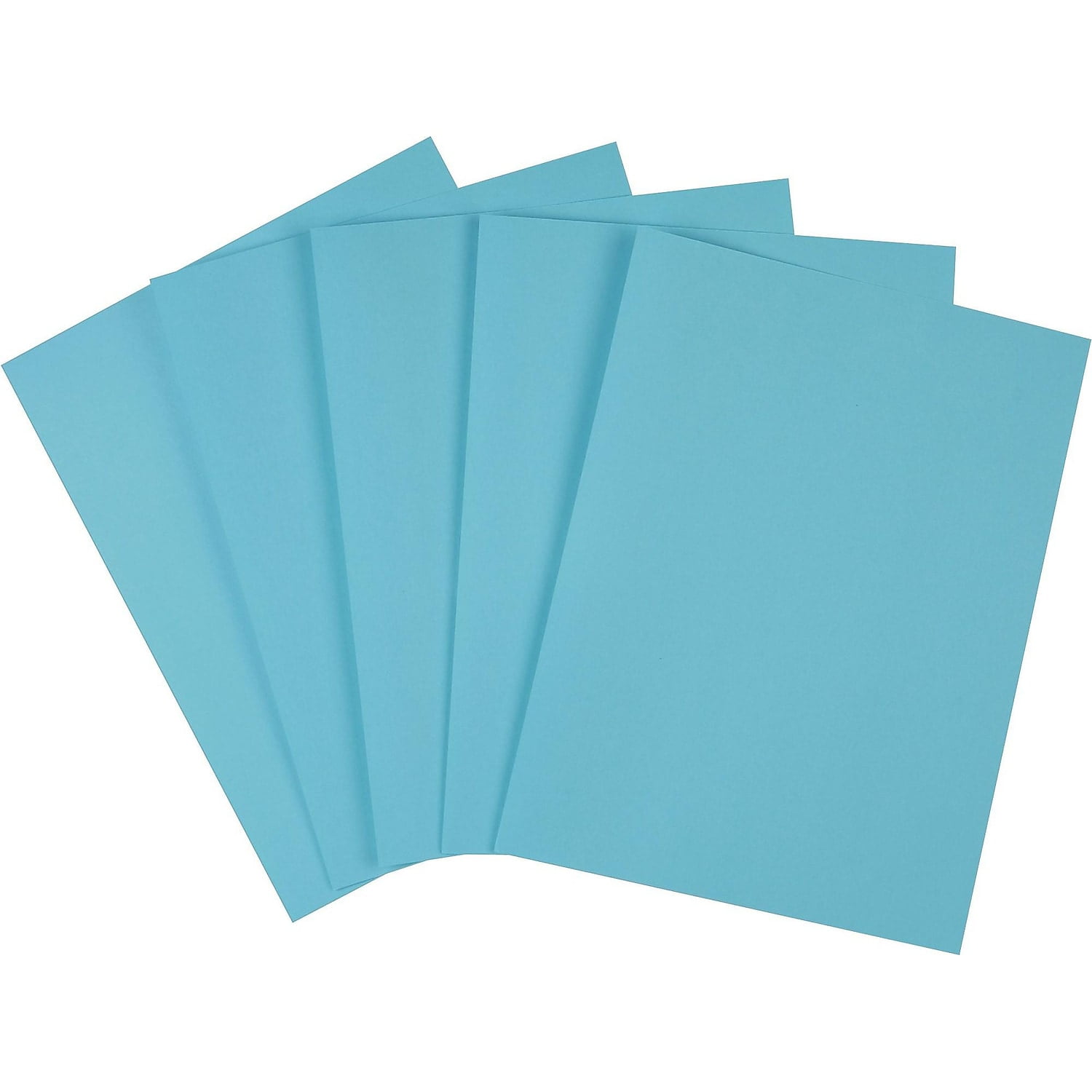 Staples Brights Multipurpose Paper 24 lbs. 8.5" x 11" Blue 500/Ream ...