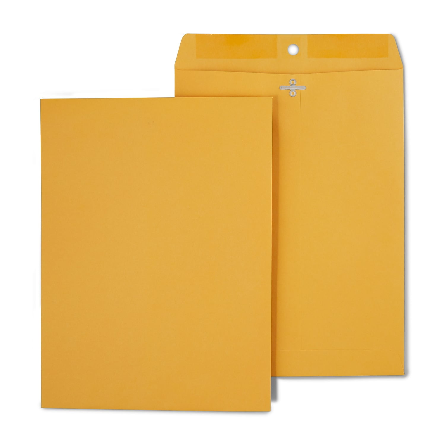 "Staples Brown Kraft Clasp Envelopes, 9""L x 12""H, 250/Box for ...