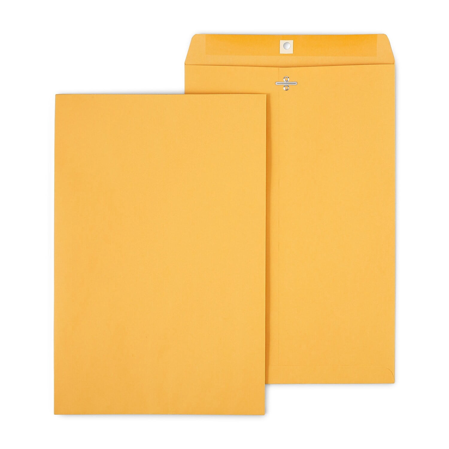 Staples Clasp & Moistenable Glue Catalog Envelopes 10"L x 15"H Brown ...