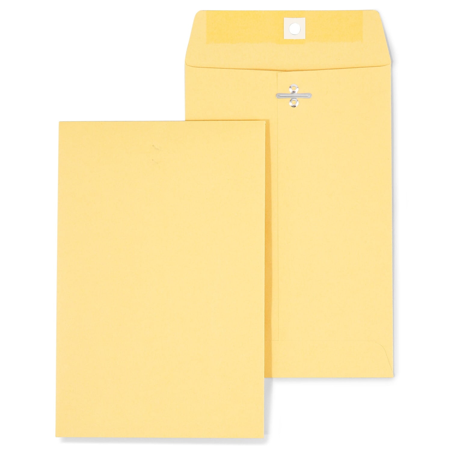 "Staples 6""x9"" Brown Kraft Clasp Envelopes with Security Seal, 200 ...