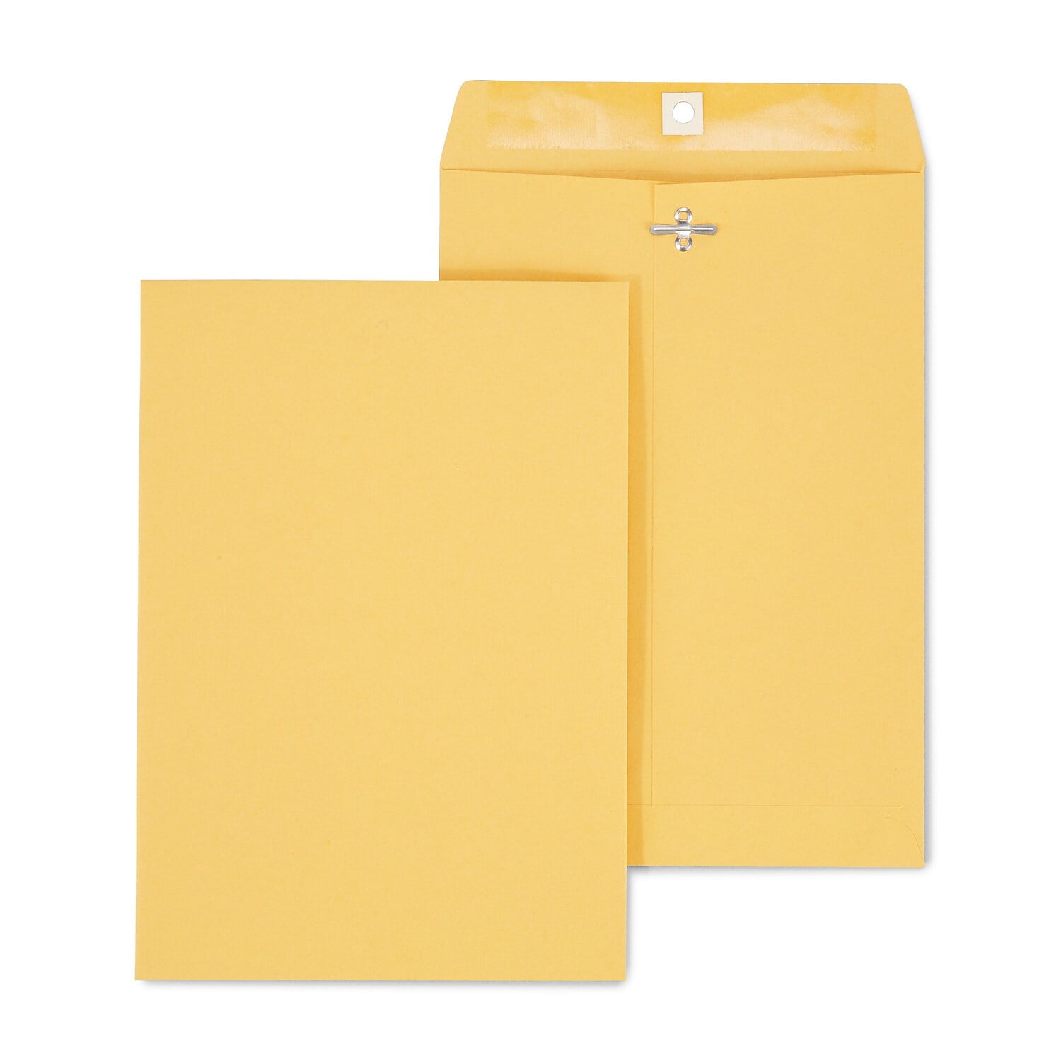 Staples Clasp & Moistenable Glue Catalog Envelopes 7.5"L x 10.5"H Brown ...