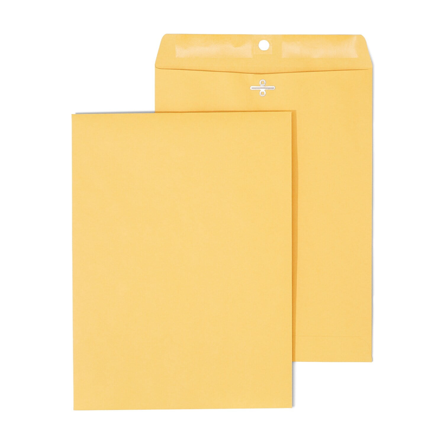 Staples 9"L x 12"H Brown Kraft Clasp Envelopes with Security Features ...