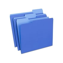 Smead SafeSHIELD® Classification Folders 2 Div Blue 10/BX Ltr (14030 ...