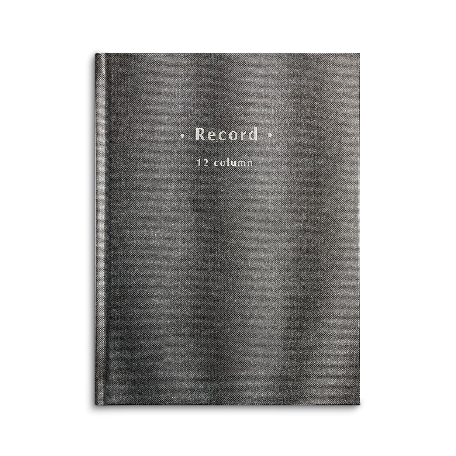 Staples Financial Ledger Notebook, 12-Column Book, 80 Pages, Hardbound ...