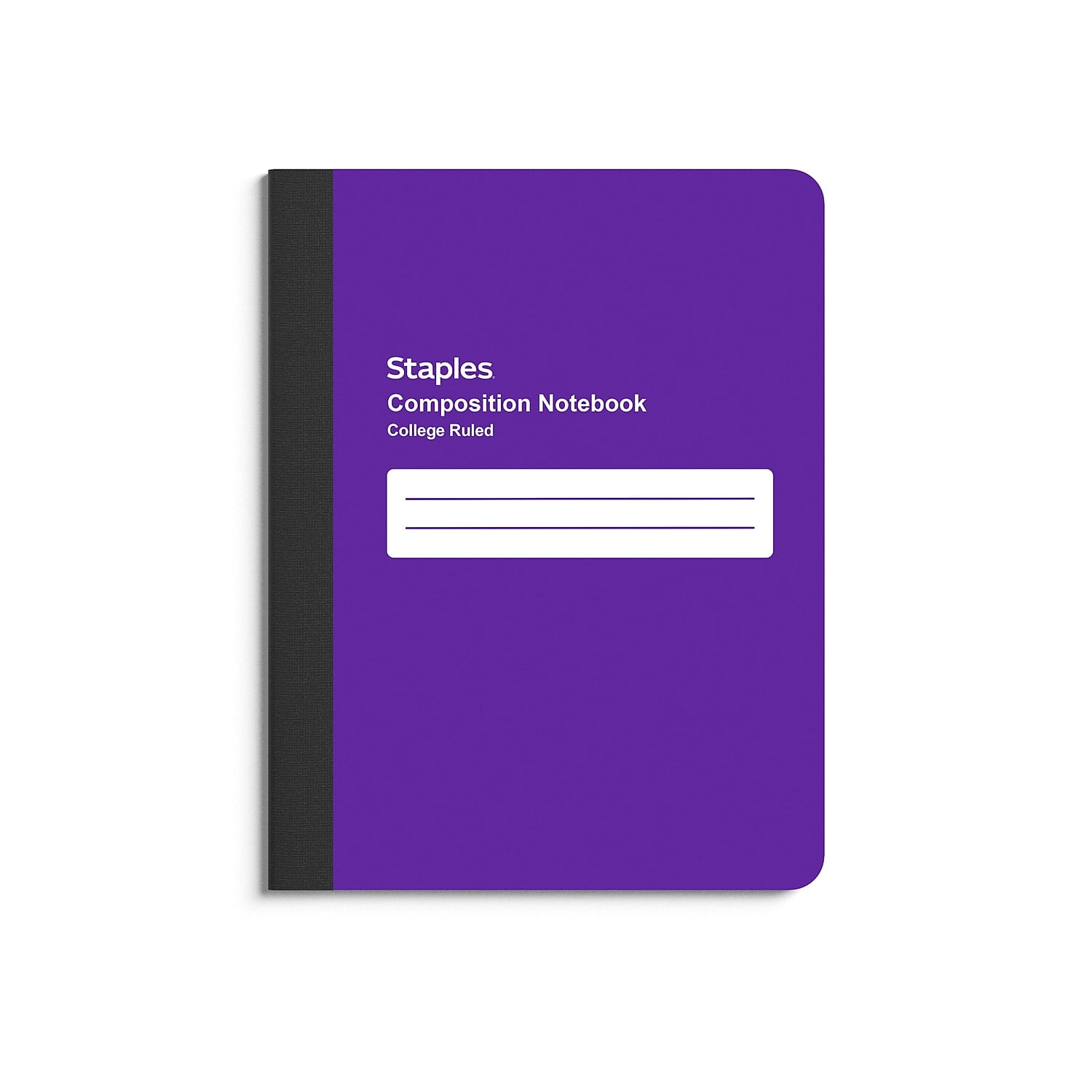 Staples Composition Notebook 7.5" x 9.75" College Ruled 80 Sheets ...