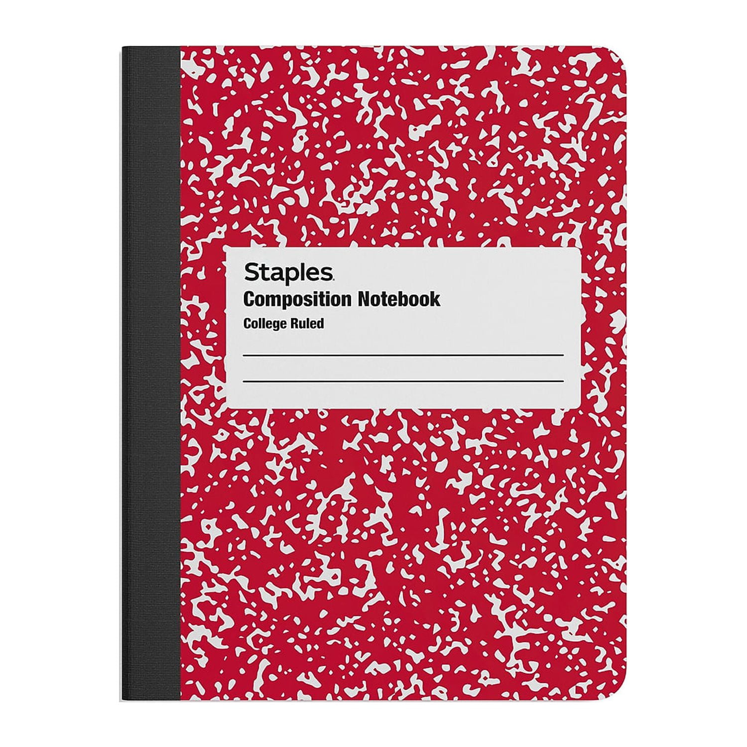Staples Composition Notebooks 7.5" x 9.75" College Ruled 100 Sheets ...