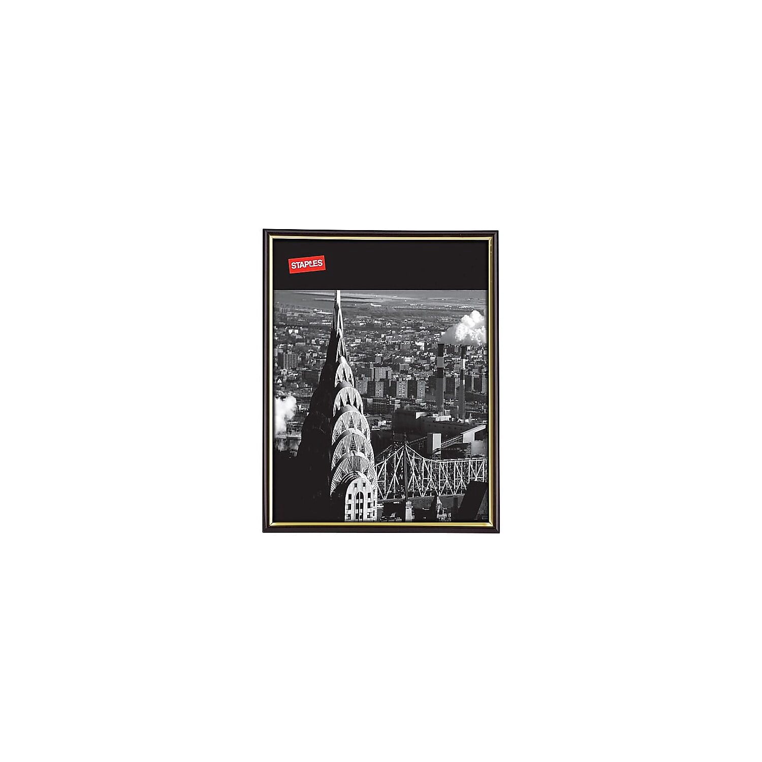 Staples EZ Mount Plastic Picture Frame Black (53128/18393) 810896 ...