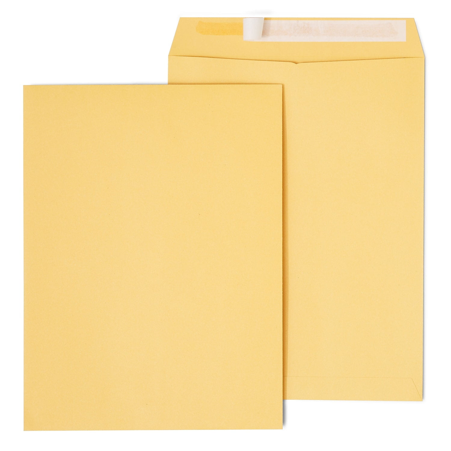 "Staples EasyClose 9""x12"" Peel & Seal Catalog Envelopes, Brown, 500 ...