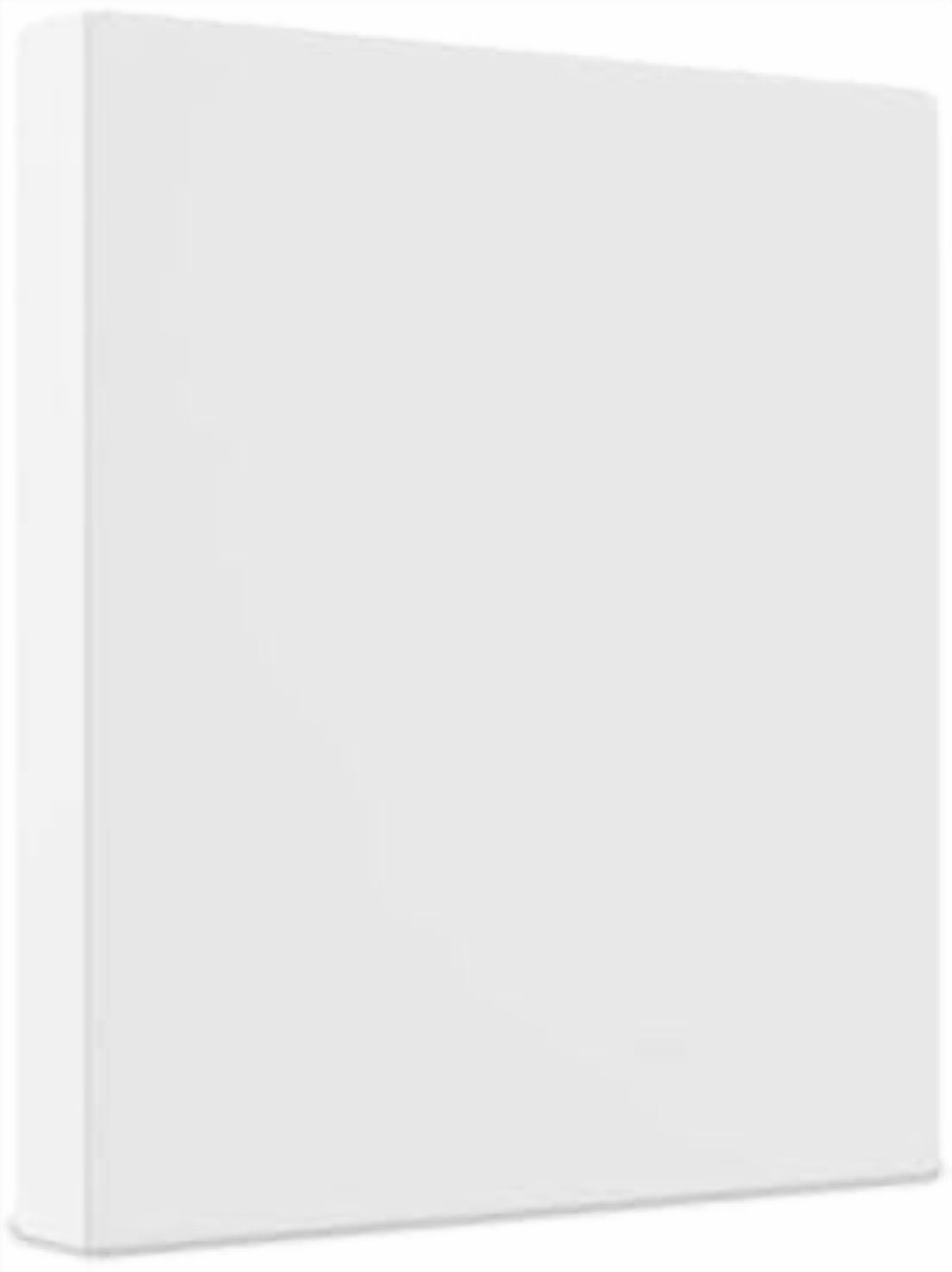Staples Economy 1-inch 3-Ring View Binders, White, 24/Carton (23735 ...