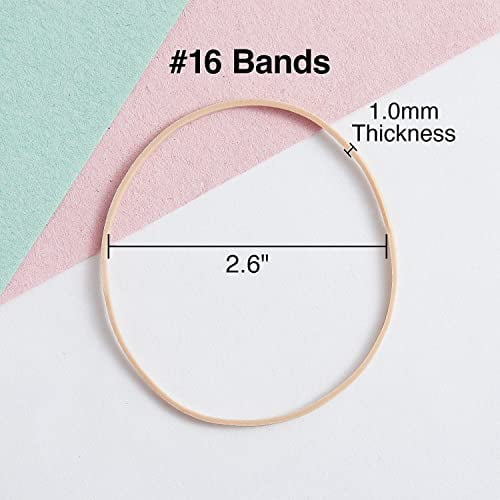 Staples; Economy Rubber Bands, Size #16, 1 lb. 2 1/2" X 1/16" - Walmart.com