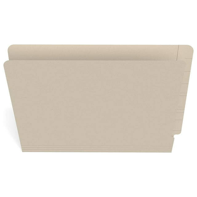 Staples End Tab Classification Folders Letter Size Manila 100/Box ...