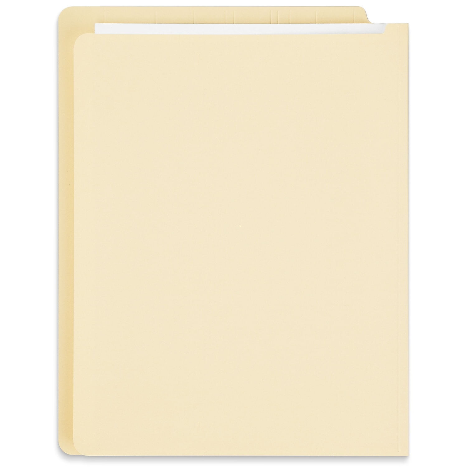 Staples End Tab File Folder Straight Cut Letter Size Manila 100/Box ...