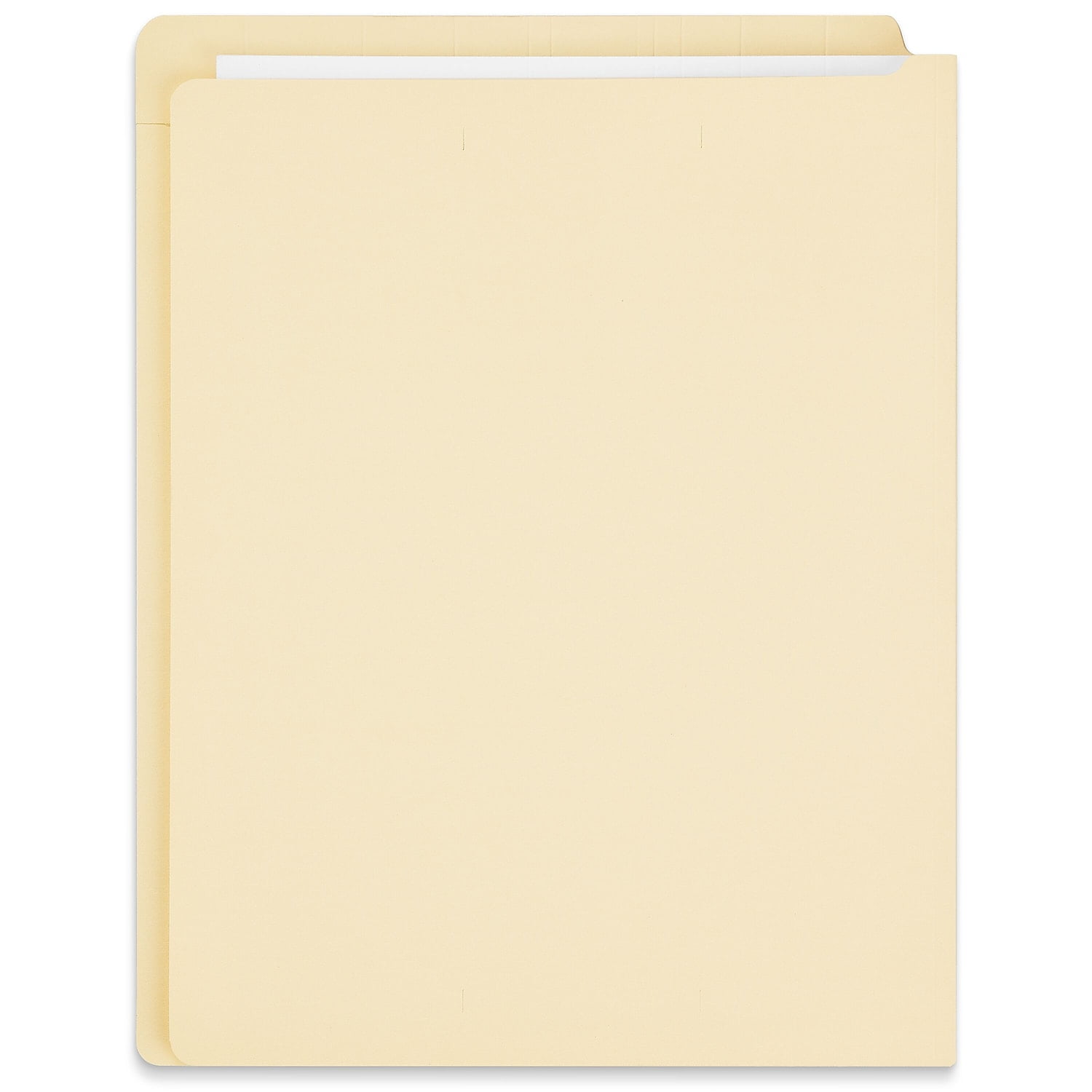 Staples End Tab File Folder Straight Cut Letter Size Manila Reinforced ...