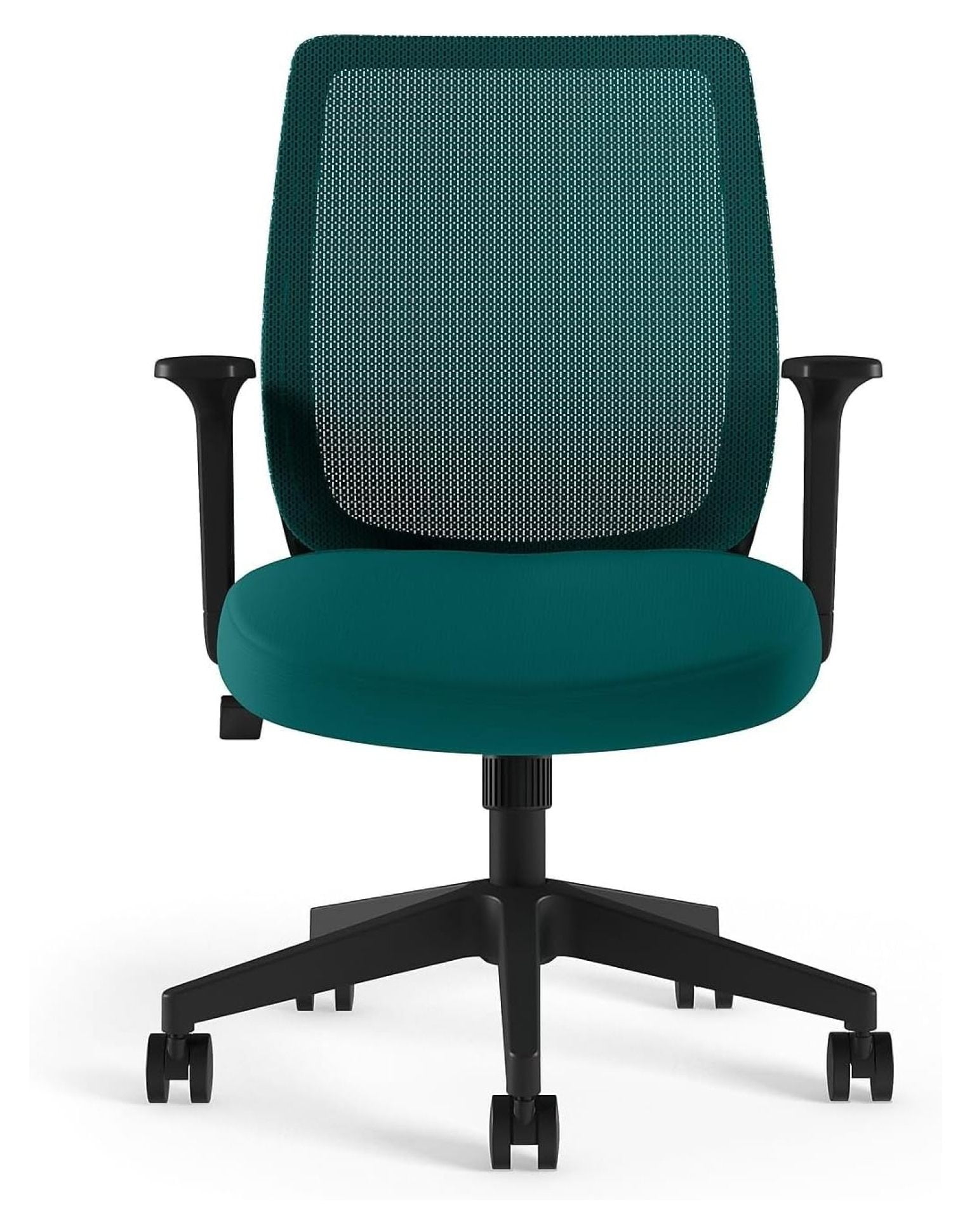 Staples Ergonomic Fabric Swivel Task Chair, Teal (UN60410) - Walmart.com