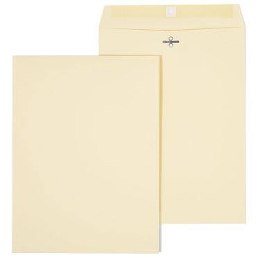 Mead Heavyweight Large Clasp Envelopes, 9x12 inch, 20 Count - Walmart.com