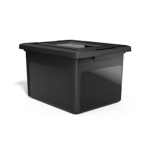 plastic file boxes with handles