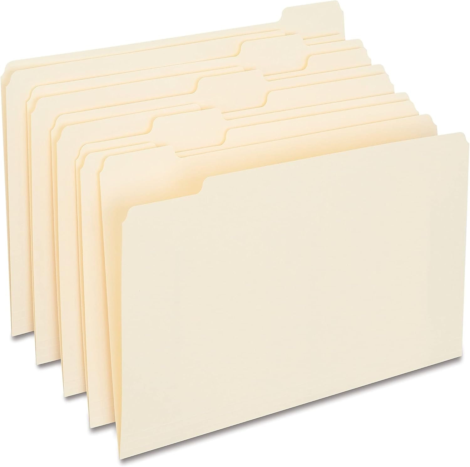 Staples File Folder, 1/5 Cut, Legal Size, Manila, 200/Carton (ST163378 ...