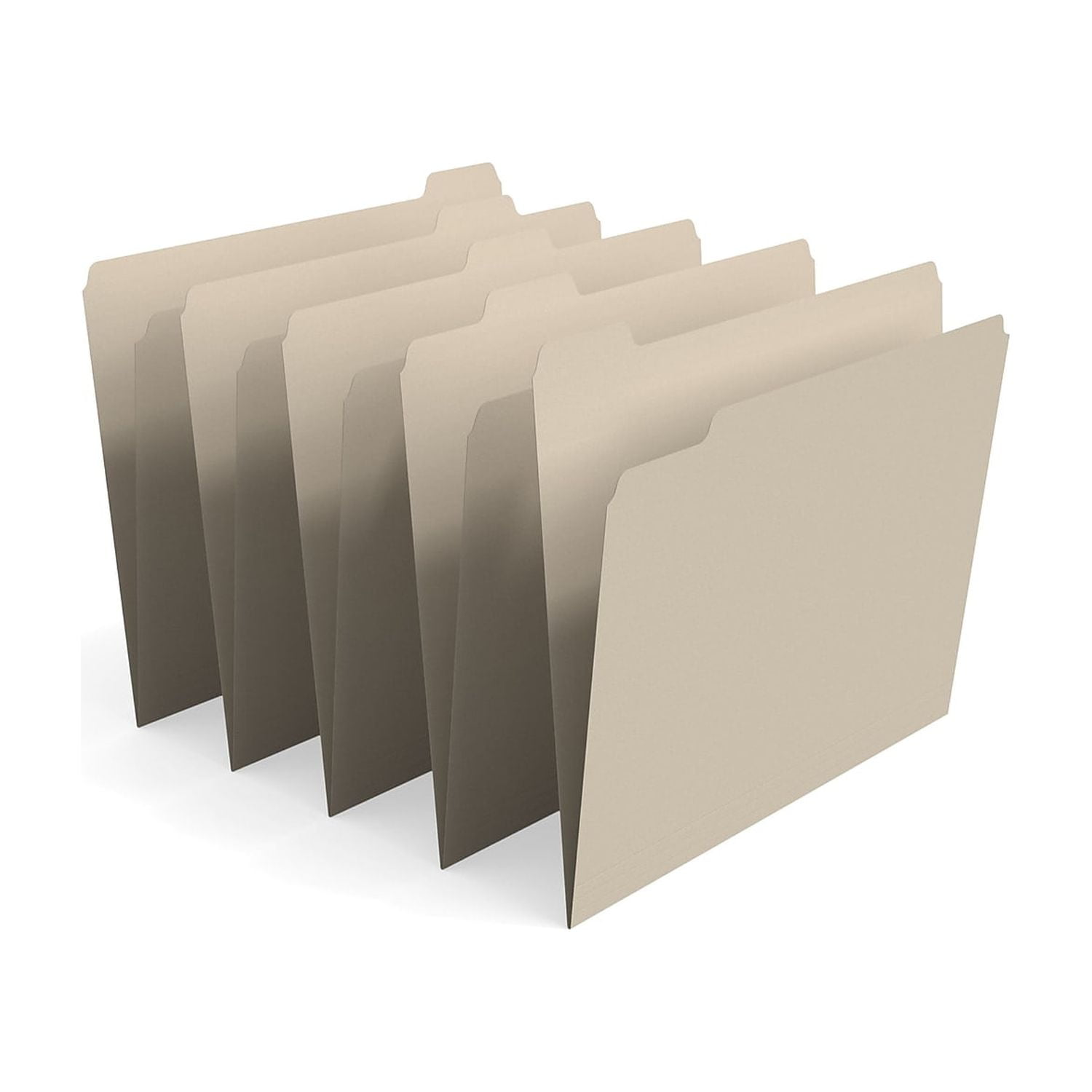 Staples File Folder 1/5 Cut Tab Letter Size Manila 200/Carton ST22937 ...