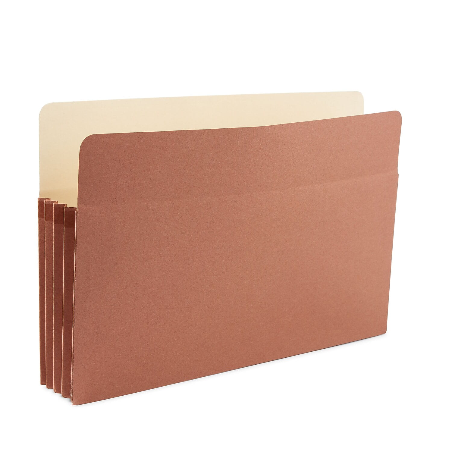 Staples Legal Size Expandable File Pockets, Brown, 25/Box, Large Office ...