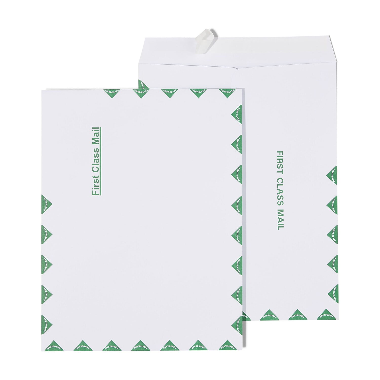 Staples First Class EasyClose Catalog Envelopes 10" x 13" White with ...
