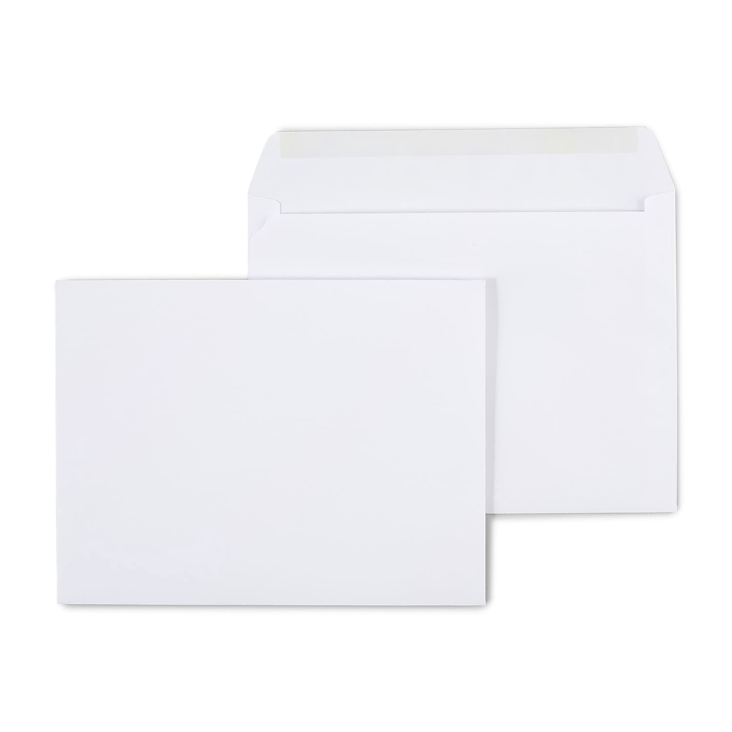 Staples Gummed Booklet Envelopes 9" x 12" White 200/Carton ST473009 ...