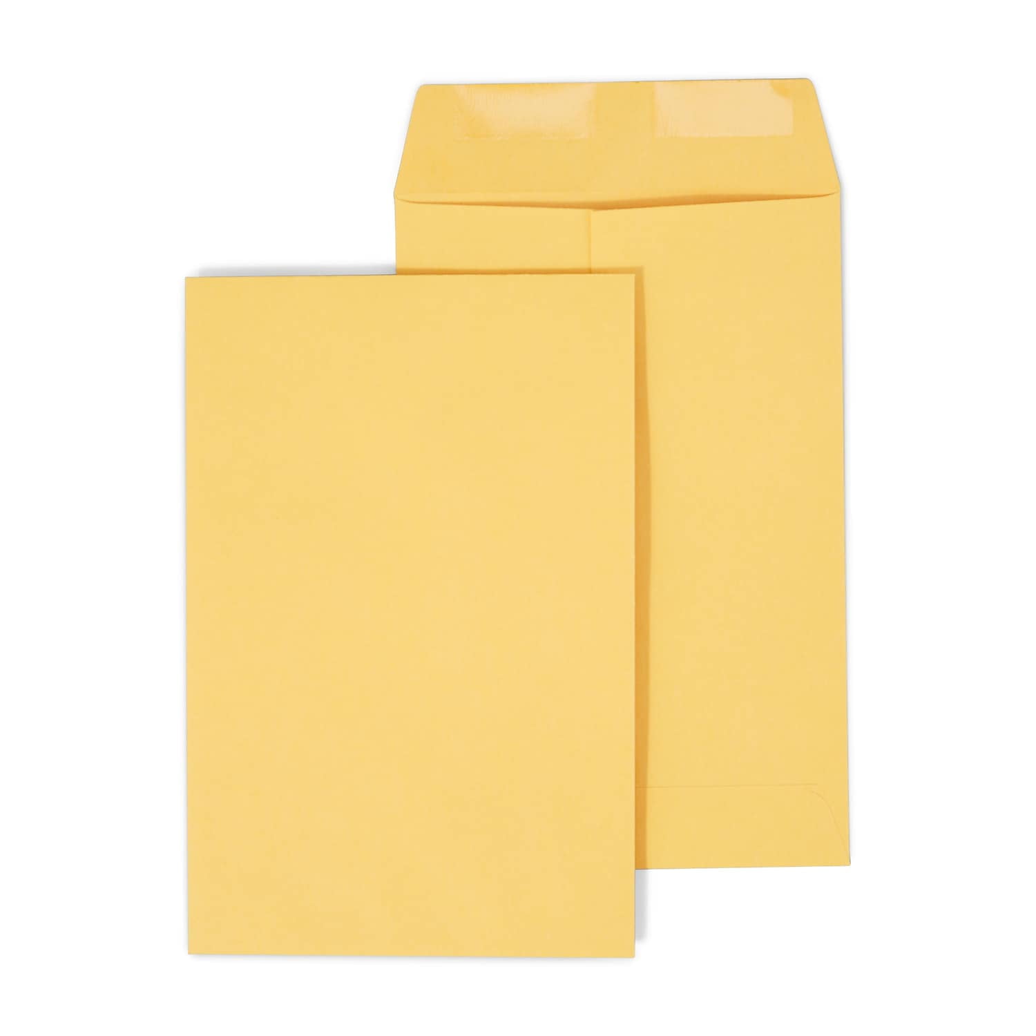 Staples Gummed Catalog Envelopes 6" x 9" Brown 1000/Carton ST381944 ...