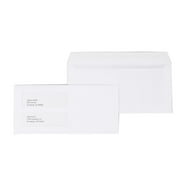 Office Depot Double-Window Envelopes, #9 (3 7/8in. x 8 7/8in.), White ...