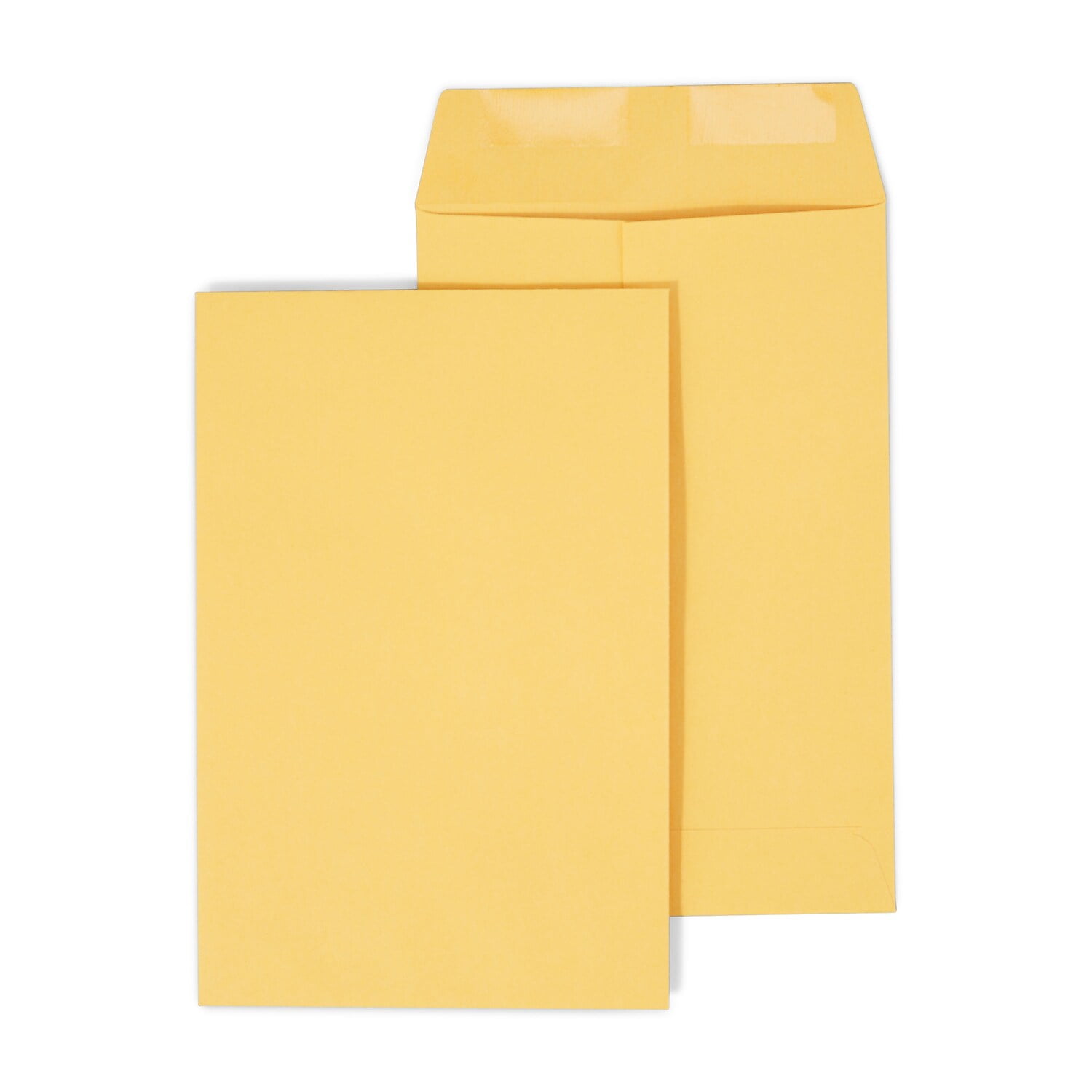 Staples Gummed Kraft Catalog Envelopes 9" x 6" Brown 500/Box (381944/ ...