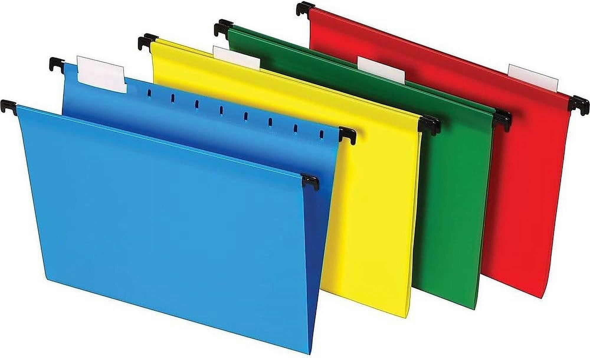 Staples Hanging File Folders, 1/5-Cut Tab, Letter Size, Includes Tabs ...