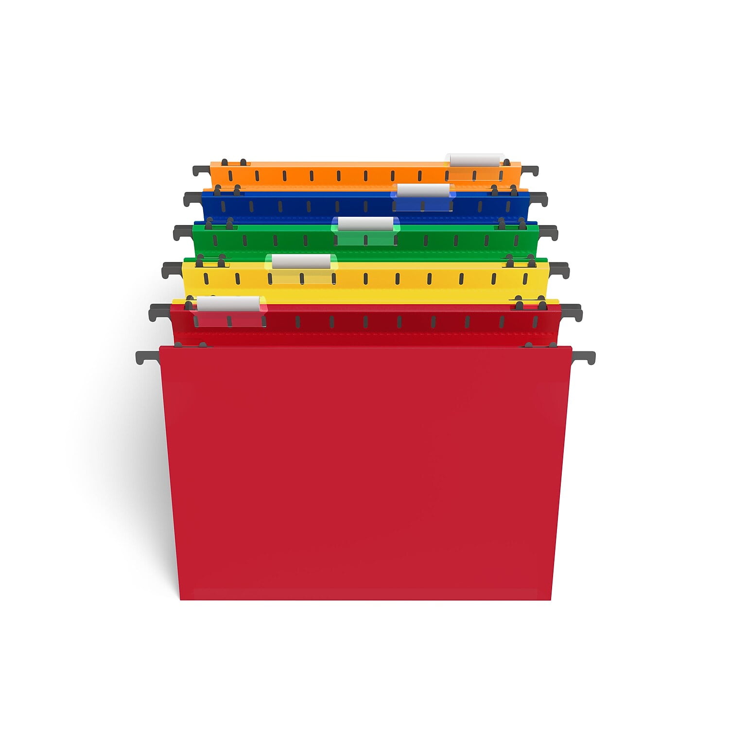 Staples Hanging File Pockets Letter Size Assorted Colors 15/Carton ...