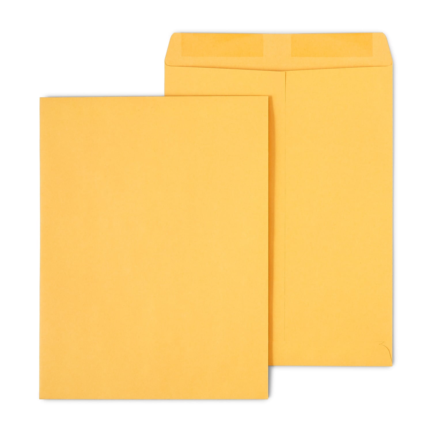 Staples Heavily Gummed Kraft Catalog Envelopes 10" x 13" Brown 100/BX ...