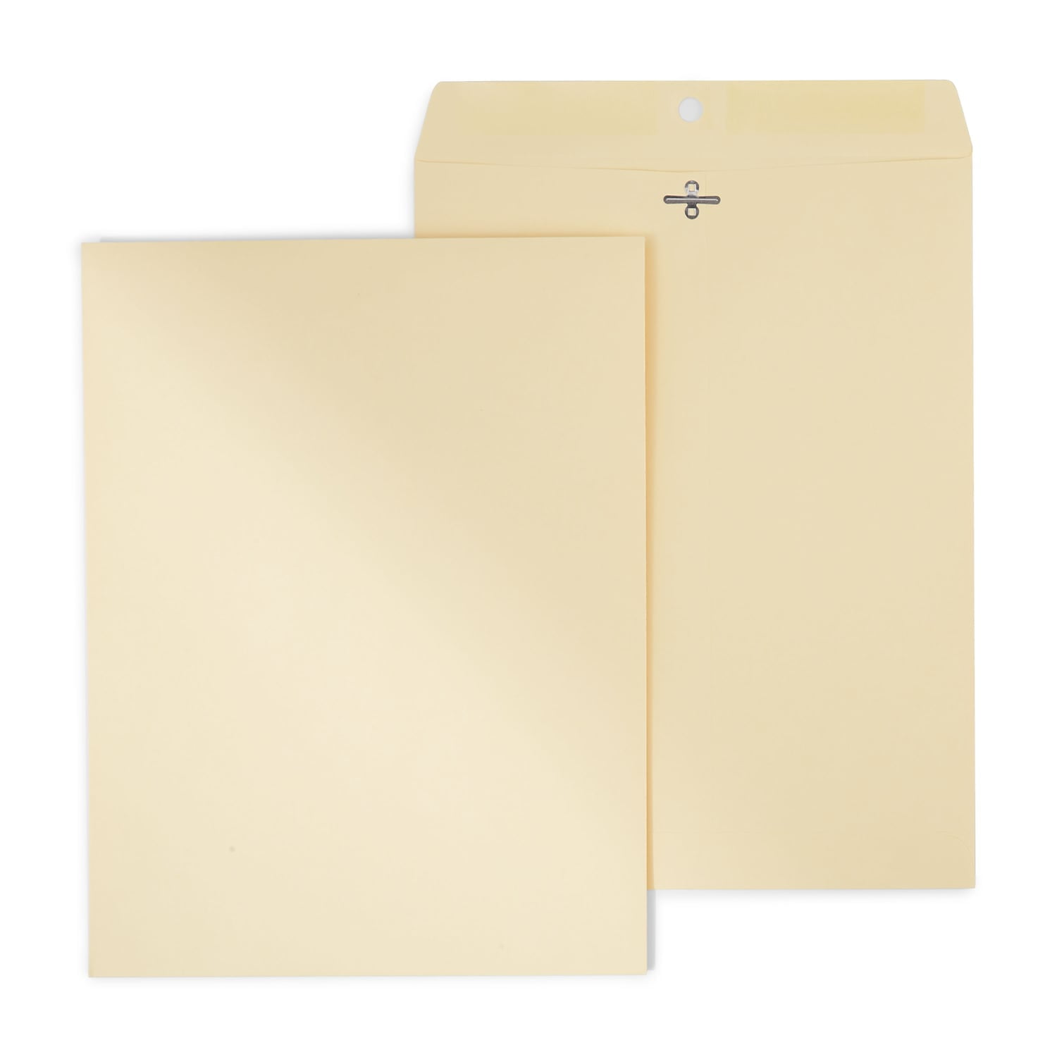 Staples Heavyweight Manila Envelopes 10"L x 13"H, Large Size, Security ...
