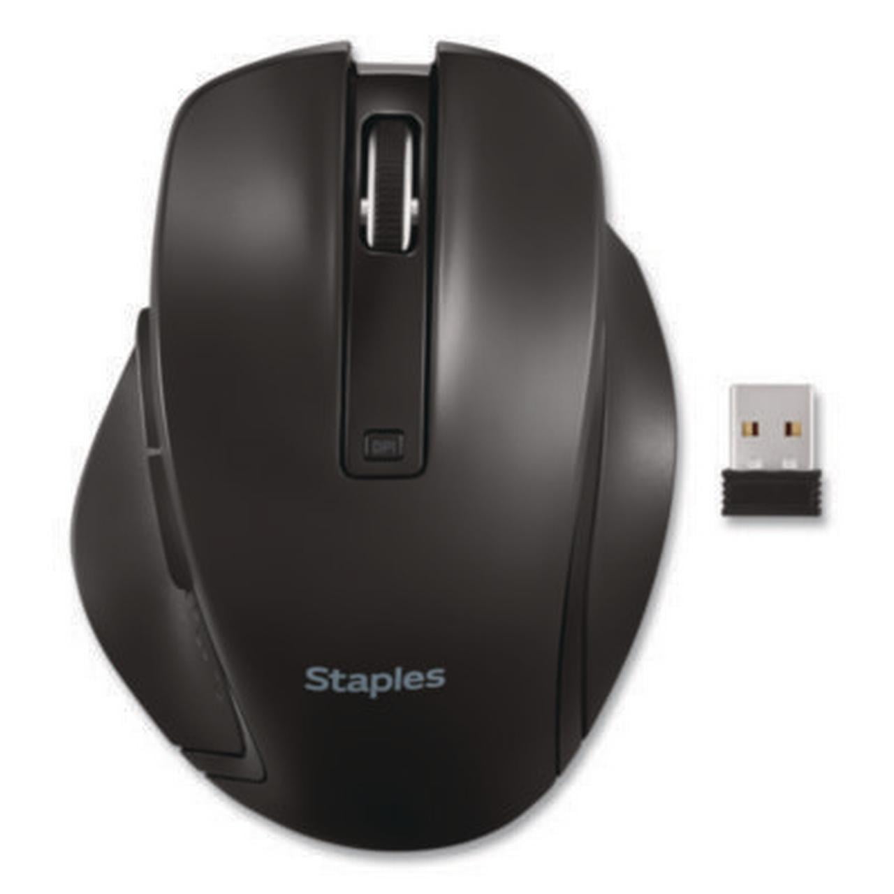 Staples® MOUSE,WIRELESS,ERGO ST62599 - Walmart.com